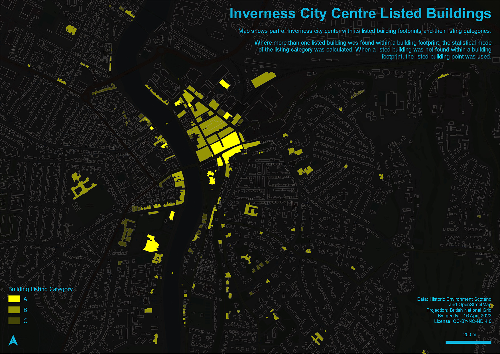 Scotland’s City Centre Listed Building Footprints – geo.fyi